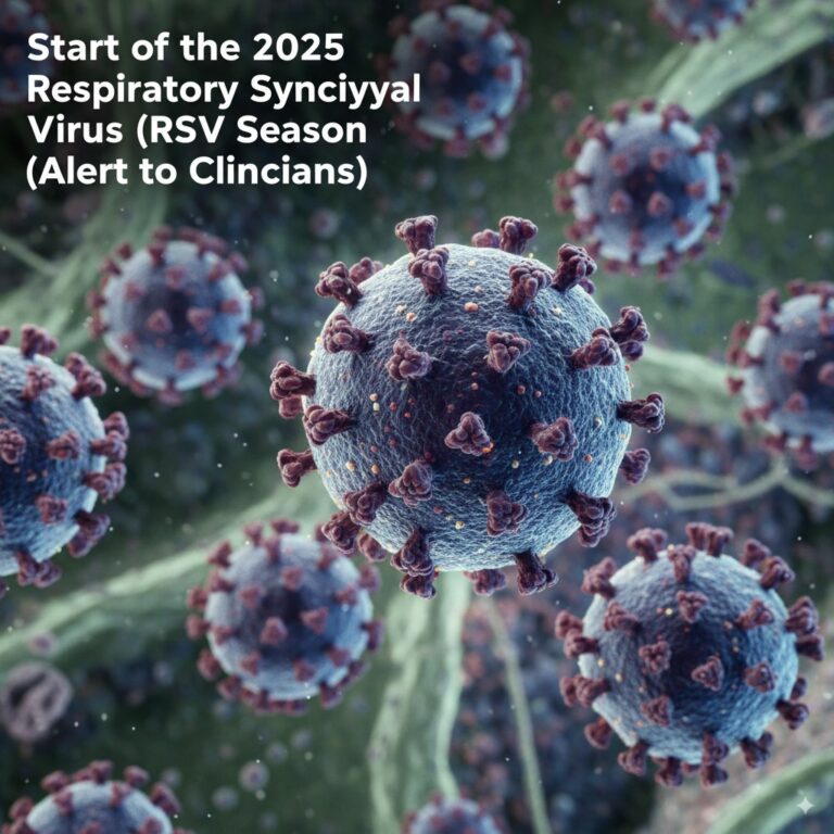Respiratory Syncytial Virus, Clinician Alert, Infectious Diseases,